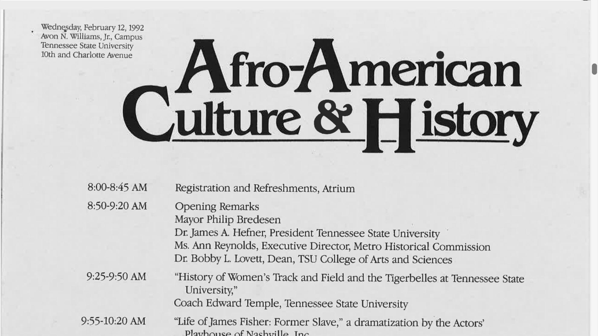 Conference Archives